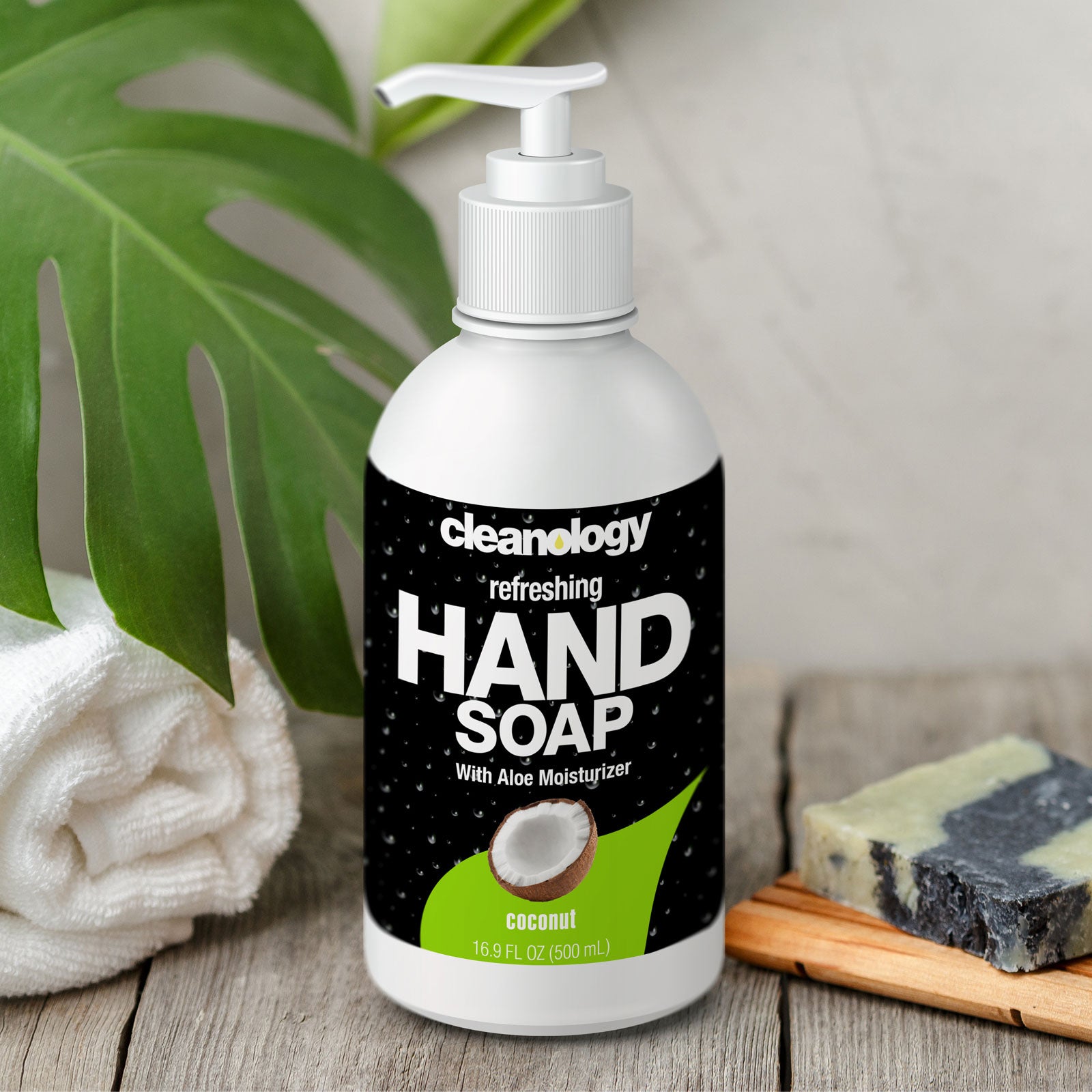 Hand Soap (COCONUT) 16.9 FL OZ (500 mL) – Cleanology Products